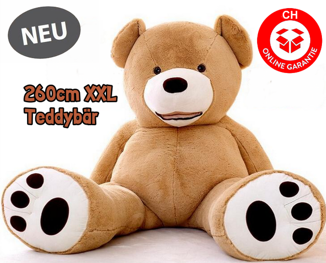 Gigantischer Pl sch B r Teddyb r Teddy B r B rli 260cm Geschenk Gigantischer Pl sch B r Teddyb r Teddy B r B rli 260cm Geschenk