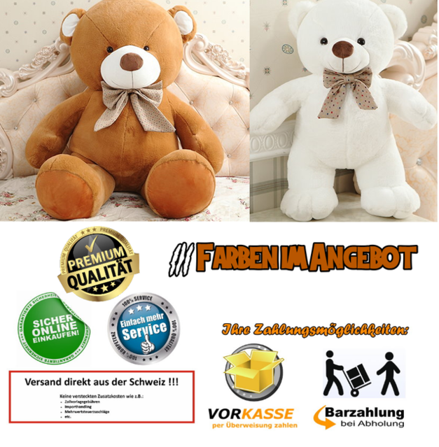 Gigantischer Teddy Teddyb r Pl sch B r Pl schb r Pl sch Kuschel Gigantischer Teddy Teddyb r Pl sch B r Pl schb r Pl sch Kuschel